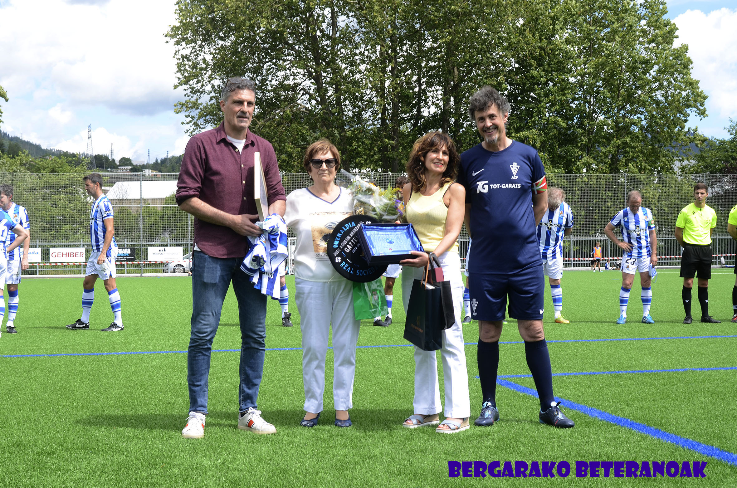 Homenaje Gaztelu Real Sociedad - TOT-GARAIS